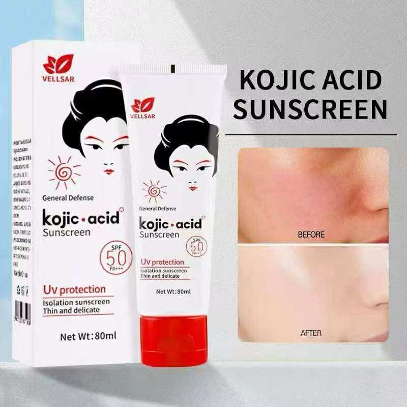 VELLSAR Kojic Acid Sunscreen – Age of Beauty Ph