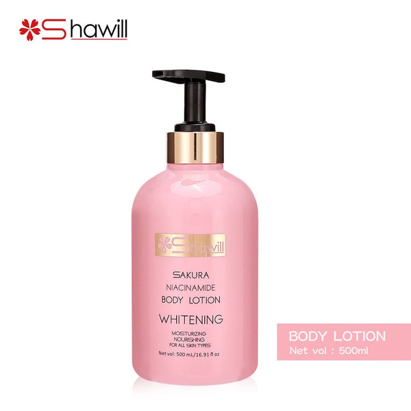 Shawill Sakura Niacinamide Body Lotion 500ml – Age of Beauty Ph