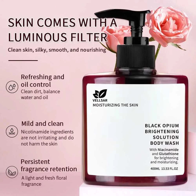 BUY 1 TAKE 1 | VELLSAR Black Opium Brightening Solution Body Wash – Age ...