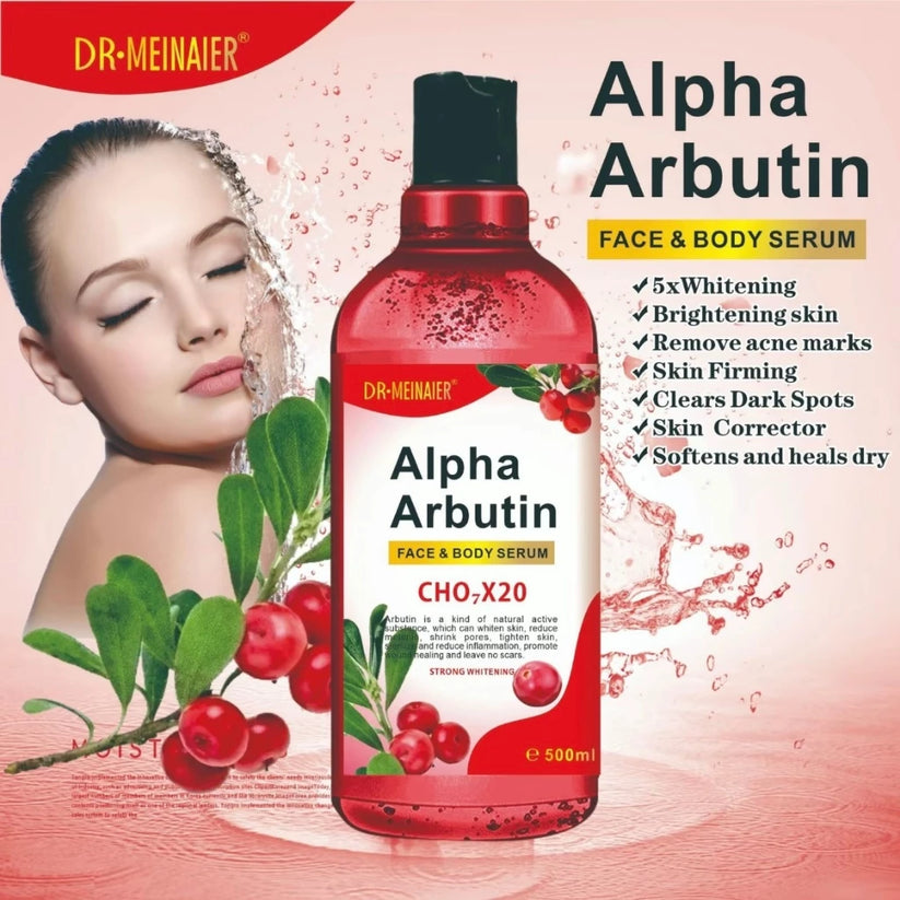 Alpha Arbutin Face & Body Serum 500ml – Age of Beauty Ph