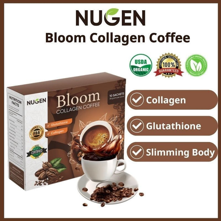 NUGEN Bloom Collagen Coffee – Age of Beauty Ph